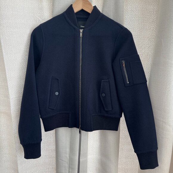 Theory | Jackets & Coats | Theory Classic Bomber Jacket | Poshmark
